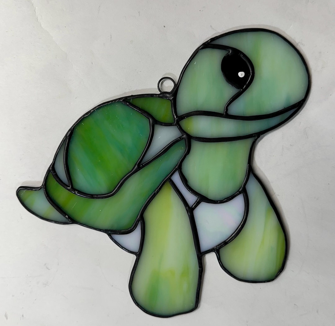 Stuffed Turtle-stained Glass Suncatcher Pattern - Etsy