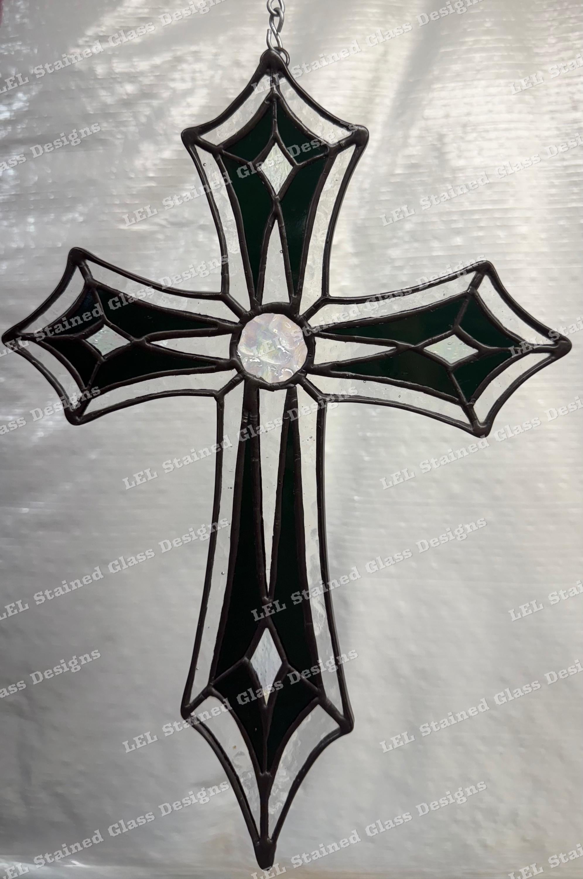 Cross-stained Glass Suncatcher Pattern - Etsy