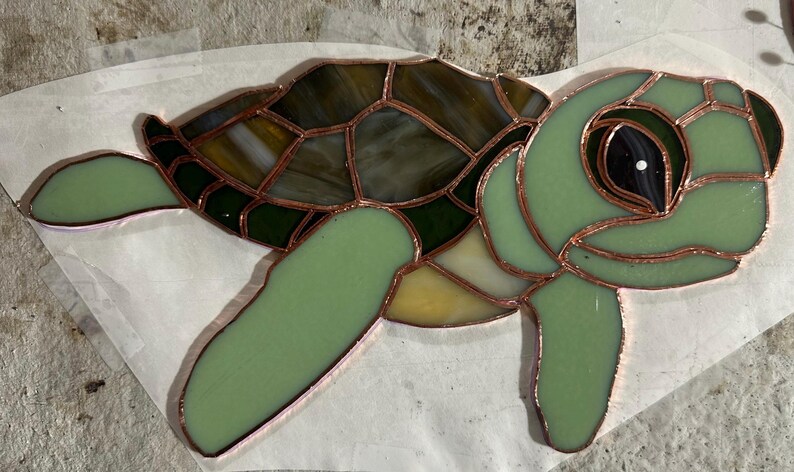 Sea Turtle Suncatcher Pattern - Etsy