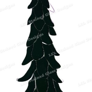 Two Pine Trees-stained Glass Patterns - Etsy