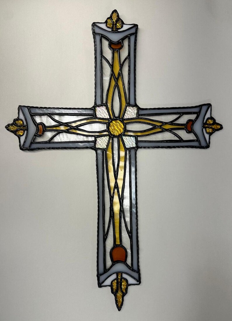 Stained Glass Cross Pattern - Etsy