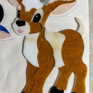 Baby Goat-stained Glass Suncatcher Pattern - Etsy