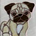 Pug Puppy-stained Glass Suncatcher Pattern - Etsy