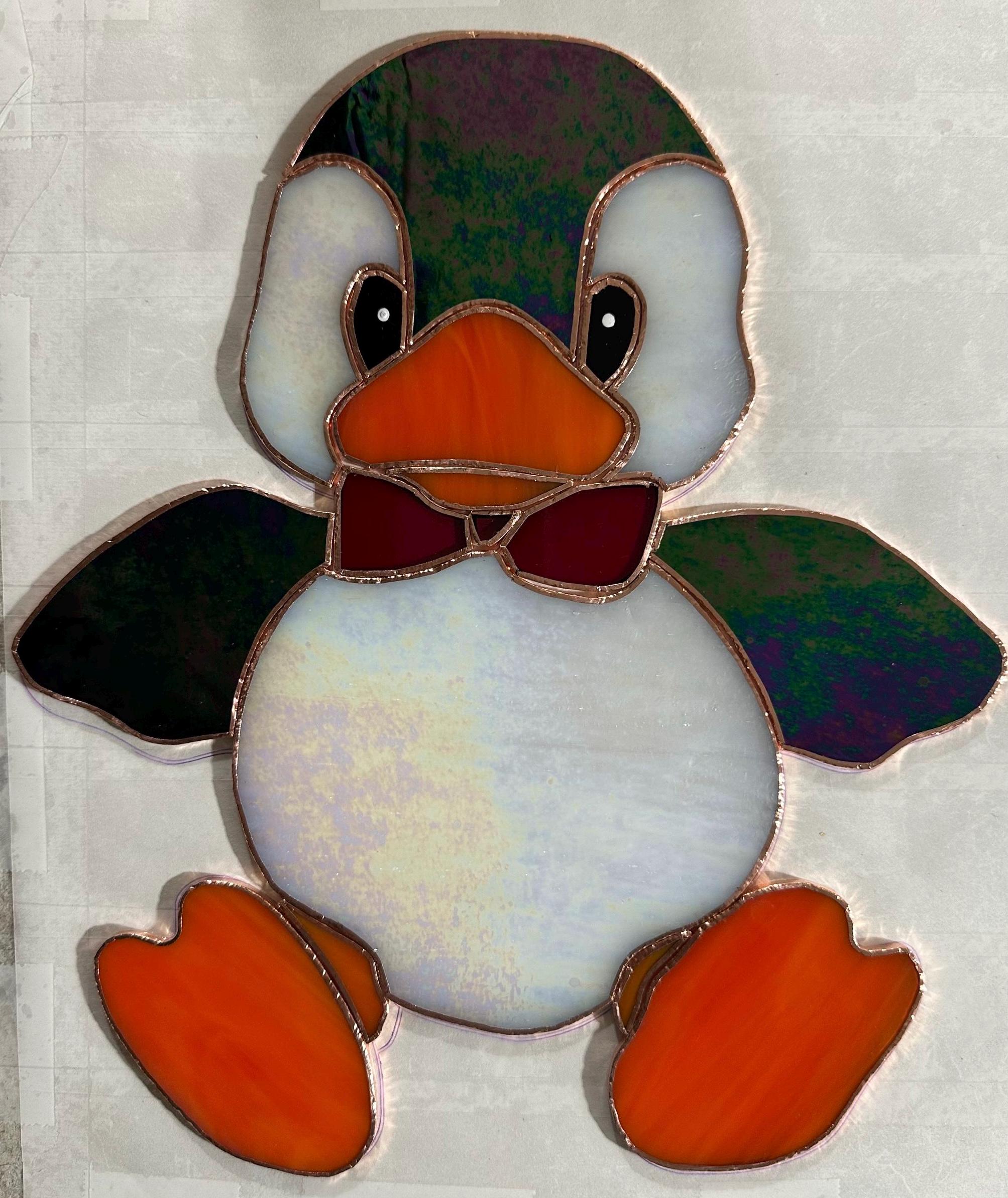 Stuffed Penguin-stained Glass Suncatcher Pattern - Etsy