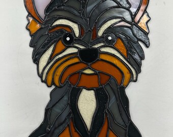 English Mastiff Puppy-stained Glass Suncatcher Pattern - Etsy