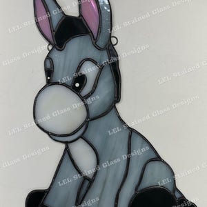 Stuffed Donkey-stained Glass Suncatcher Pattern - Etsy