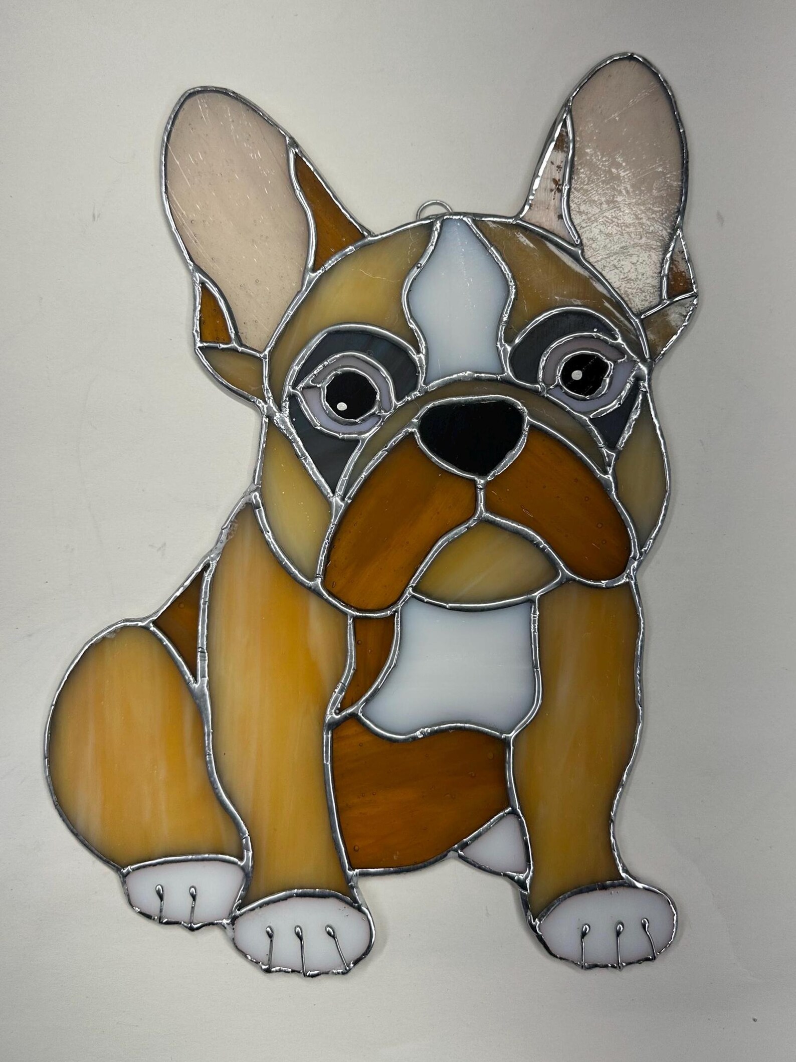 French Bulldog Puppy-stained Glass Suncatcher Pattern - Etsy