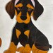 Doberman Puppy-stained Glass Suncatcher Pattern - Etsy