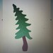 Evergreen Tree-stained Glass Pattern - Etsy