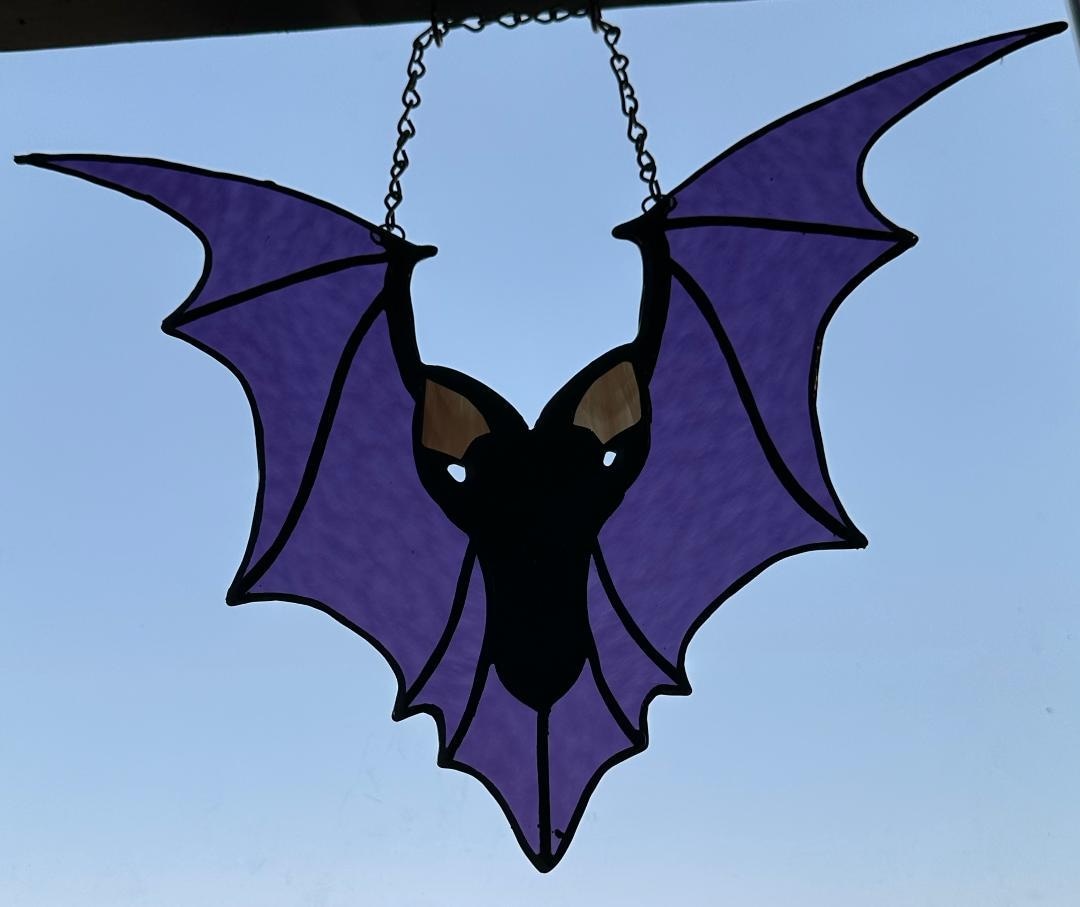 Bat Stained Glass Pattern - Etsy