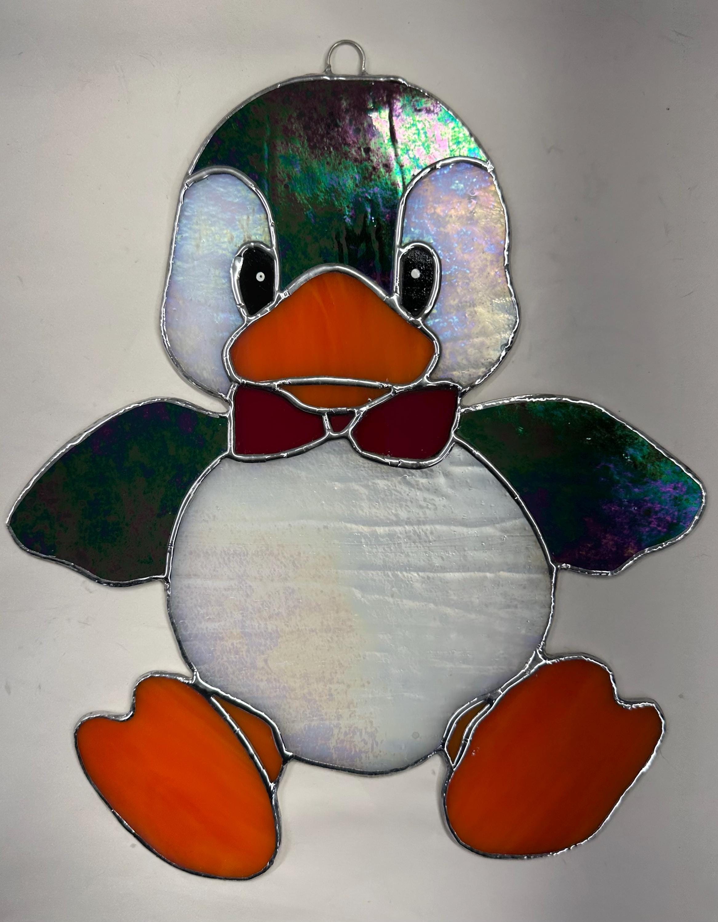 Stuffed Penguin-stained Glass Suncatcher Pattern - Etsy
