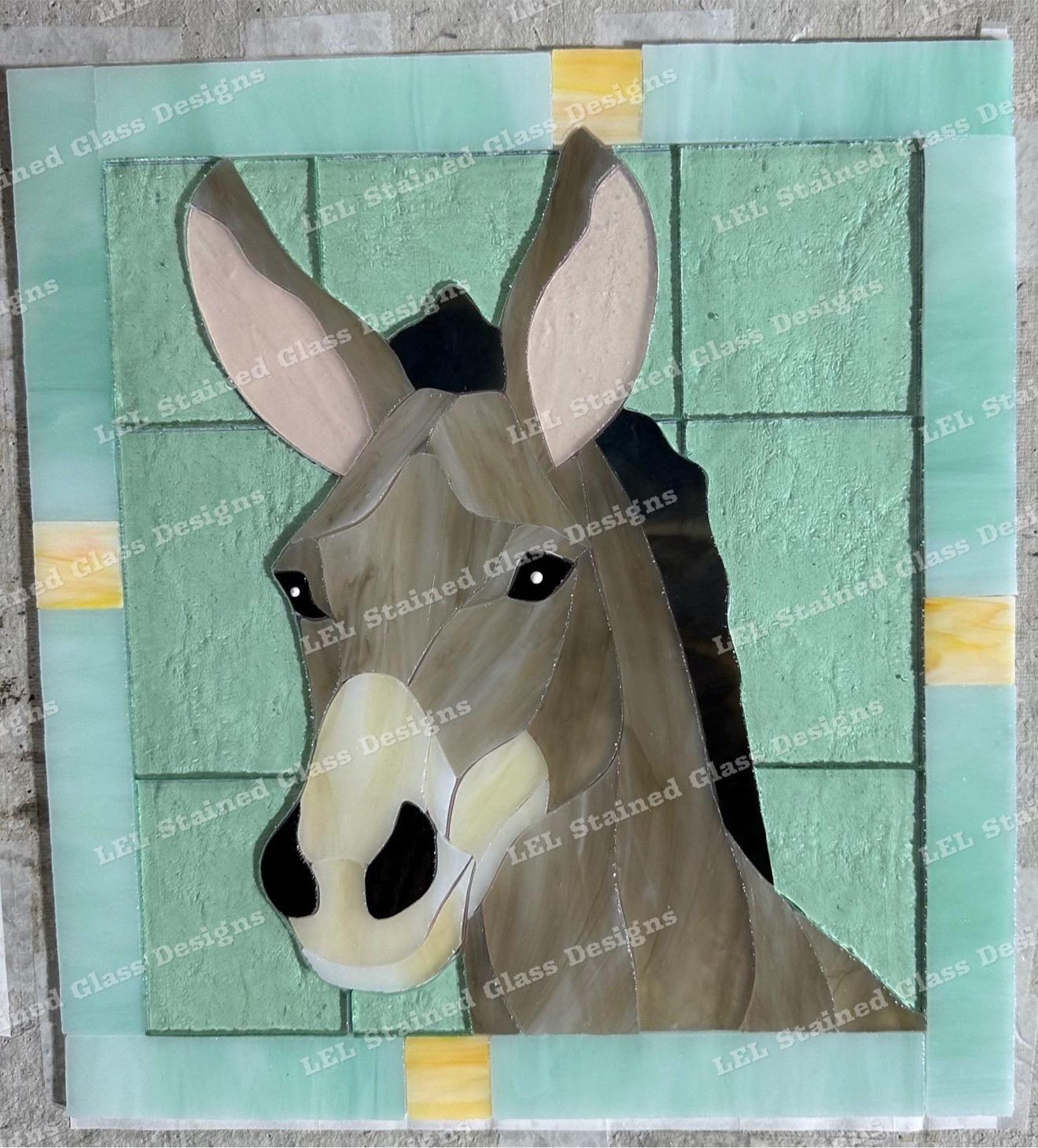 Donkey Panel Pattern - Etsy