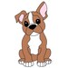 Pitbull Puppy-stained Glass Suncatcher Pattern - Etsy