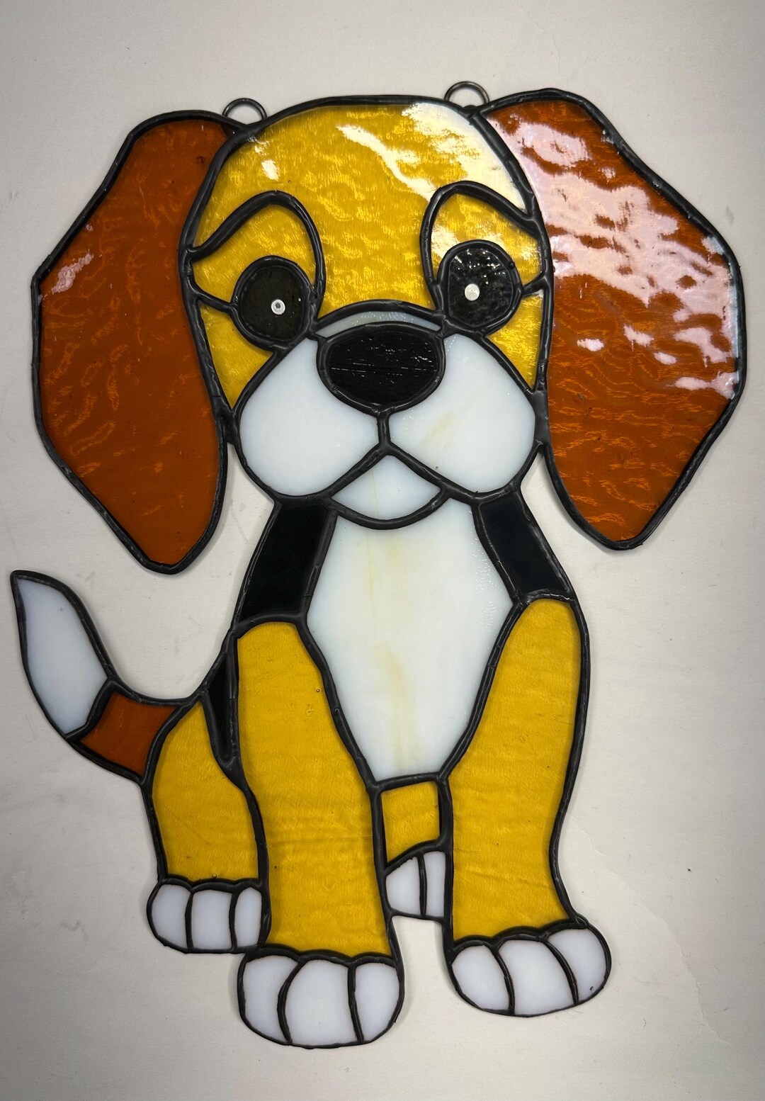 Beagle Puppy Suncatcher-stained Glass Pattern - Etsy