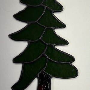 Evergreen Tree-stained Glass Pattern - Etsy
