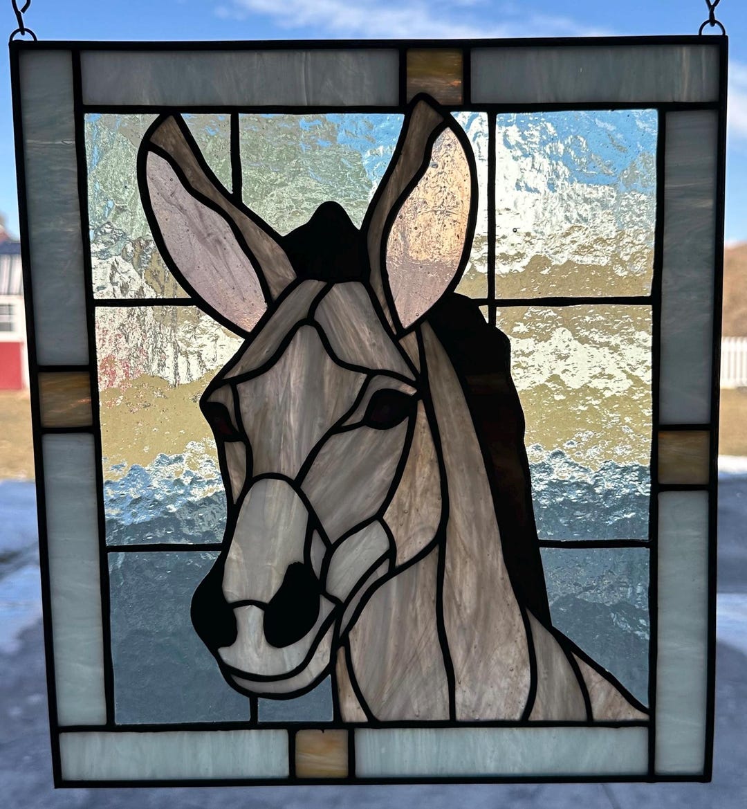 Donkey Panel Pattern - Etsy