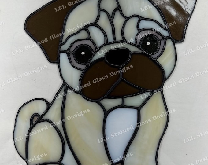 Stained Glass Pups - Pattern - Etsy Canada