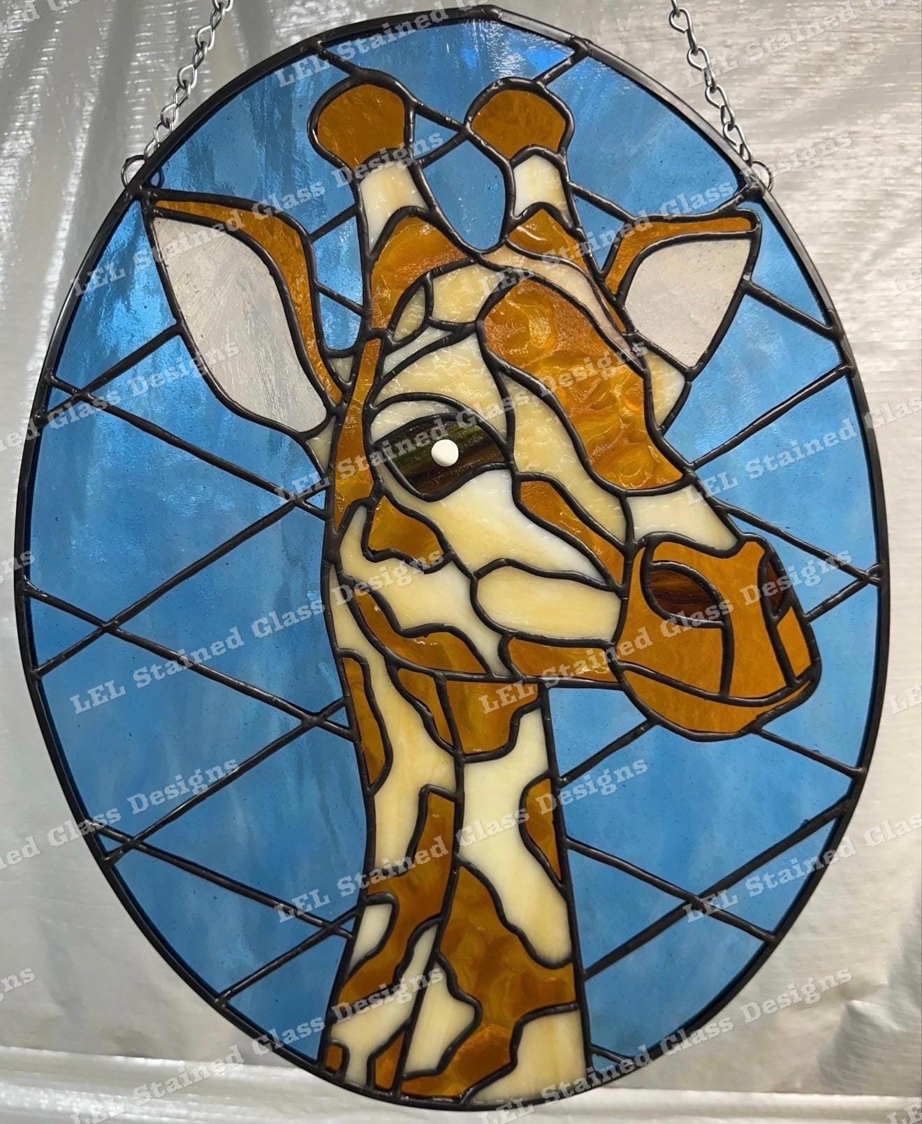 Giraffe Bust Panel Pattern - Etsy