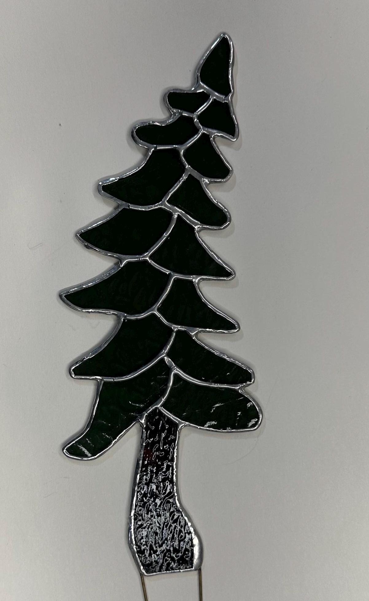 Evergreen Tree-stained Glass Pattern - Etsy