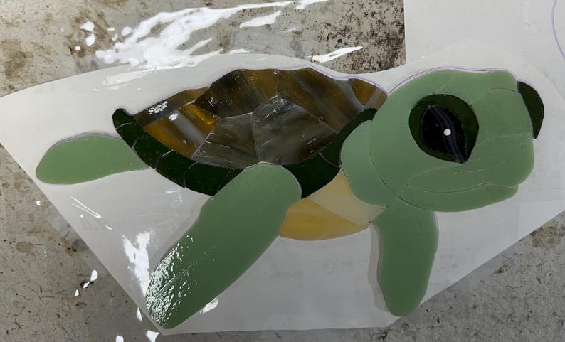 Sea Turtle Suncatcher Pattern - Etsy