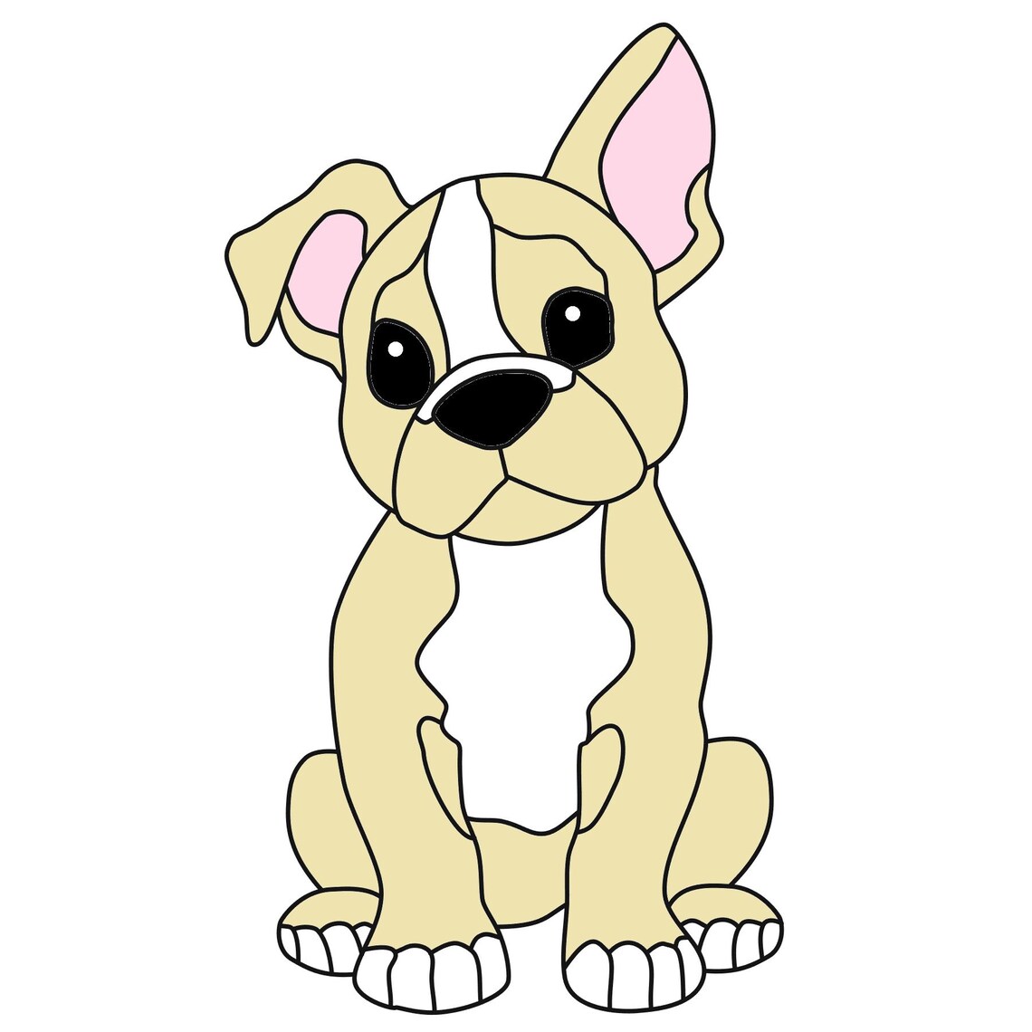 Pitbull Puppy-stained Glass Suncatcher Pattern - Etsy