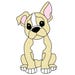 Pitbull Puppy-stained Glass Suncatcher Pattern - Etsy