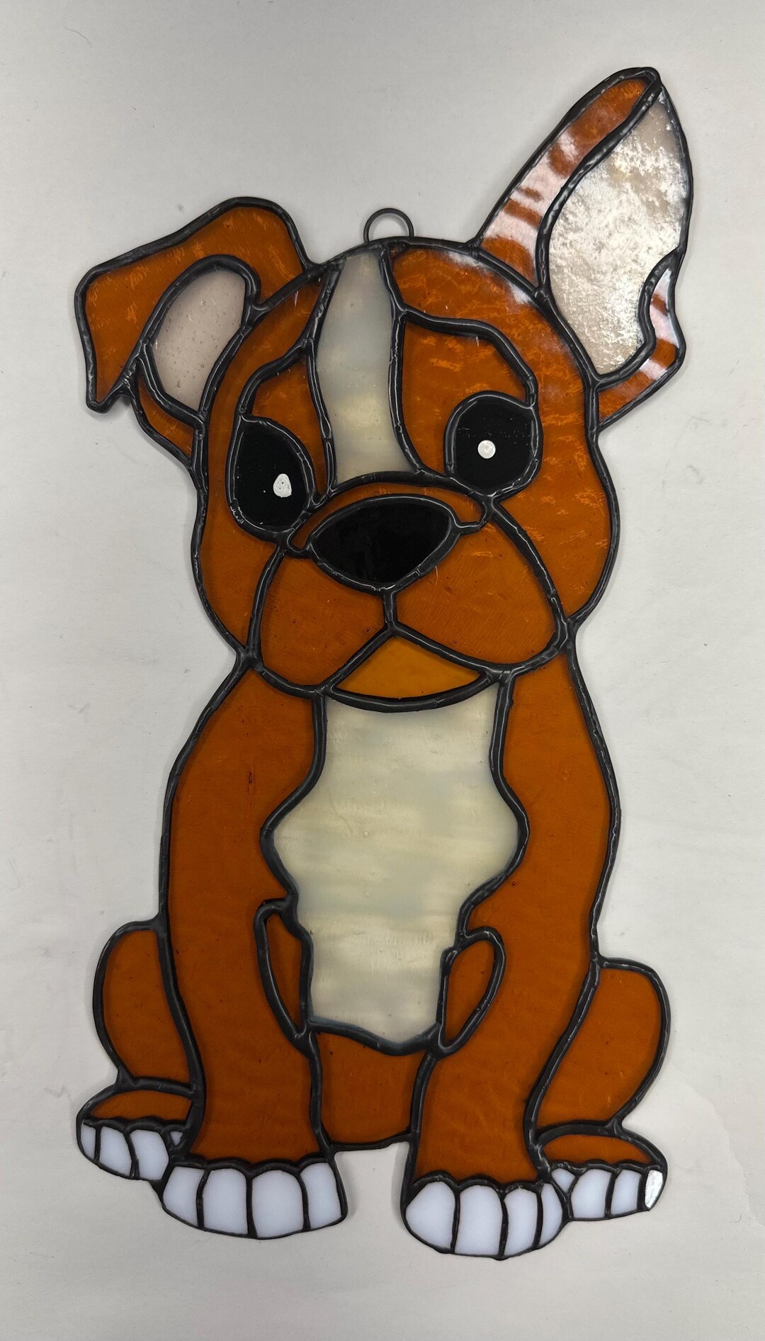 Pitbull Puppy-stained Glass Suncatcher Pattern - Etsy