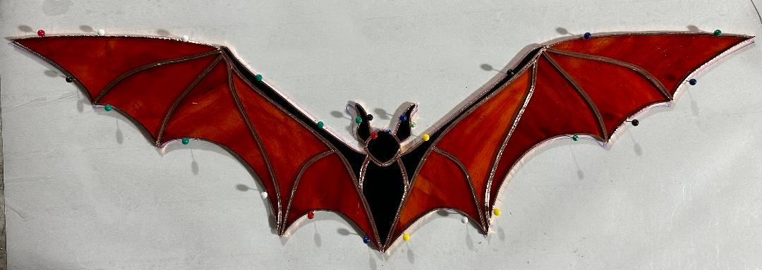 Bat Stained Glass Suncatcher Pattern - Etsy