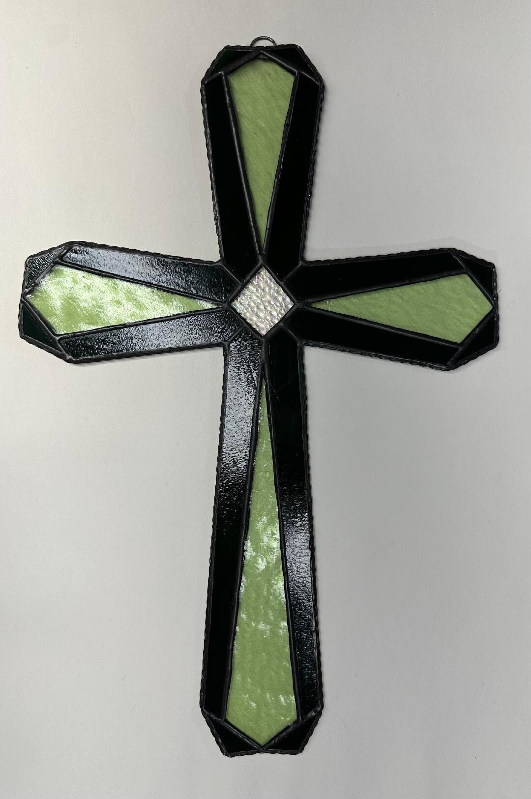 Four Stained Glass Cross Patterns- PDF and SVG - Etsy