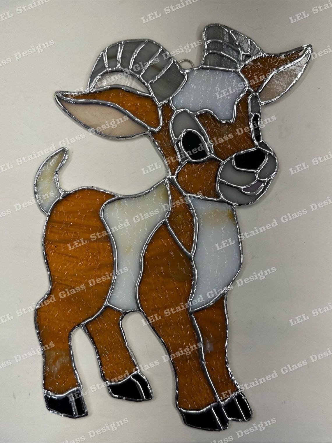 Baby Goat-stained Glass Suncatcher Pattern - Etsy