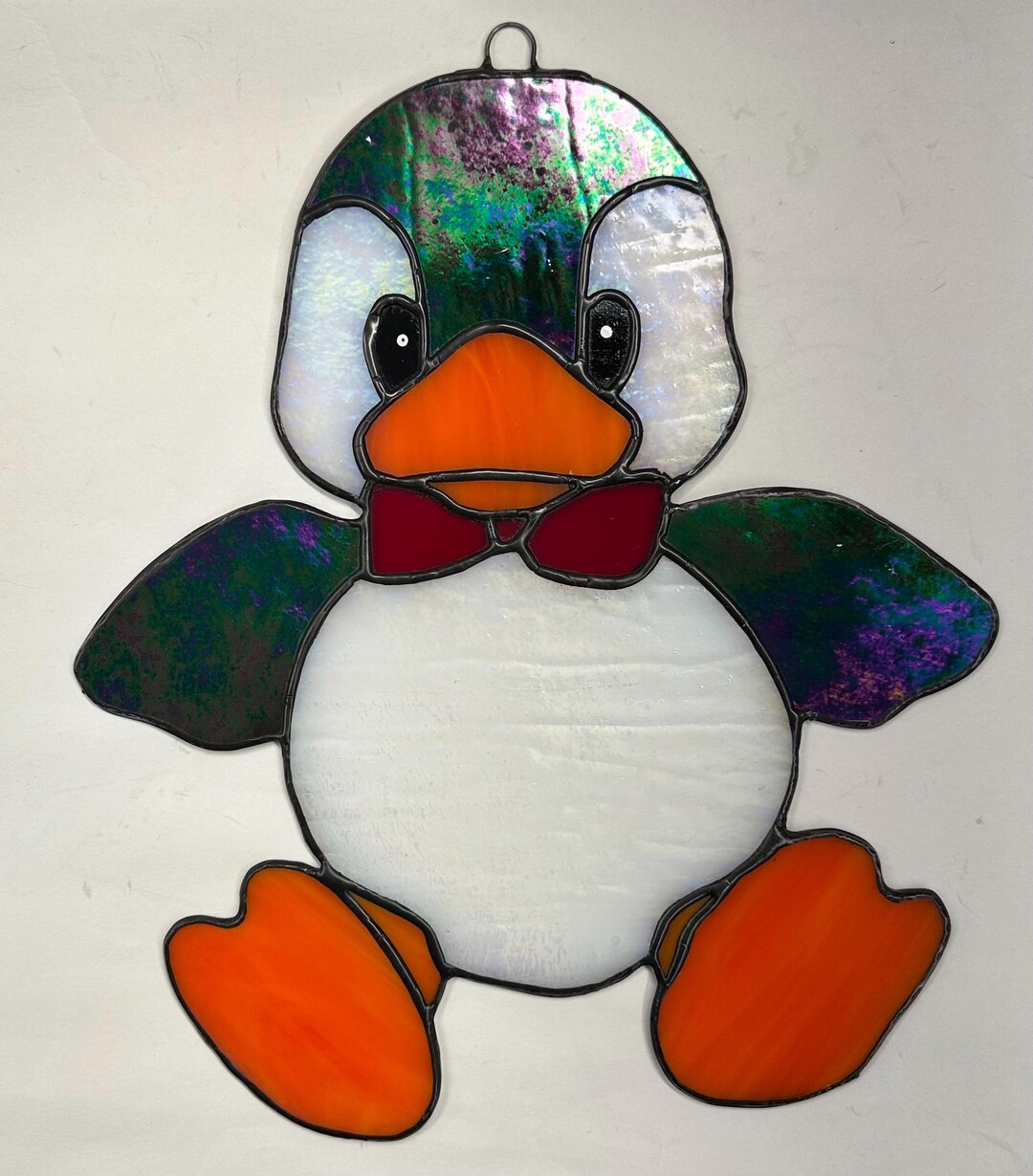 Stuffed Penguin-stained Glass Suncatcher Pattern - Etsy
