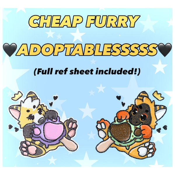 Furry Ref Sheet - Etsy