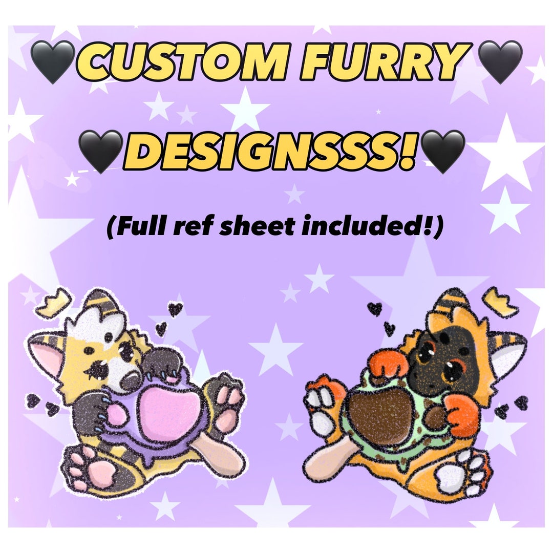 CUSTOM FURRY DESIGNS (includes Full Ref Sheet!!!) (read Description ...