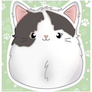 CUSTOM SQUISHMALLOW TAGS (cat Version) (read Description!!) - Etsy