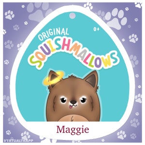 CUSTOM SQUISHMALLOW TAG (any Animals!!) (read Description!) - Etsy