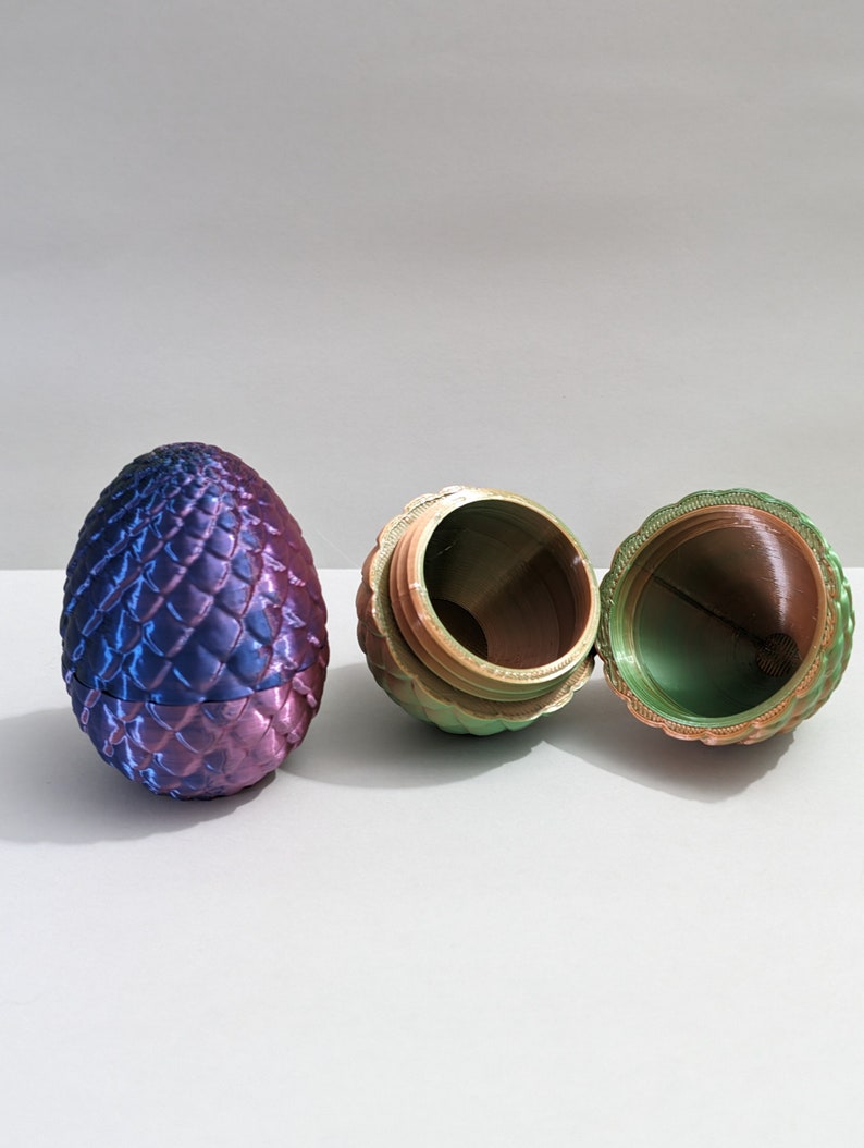 Dragon Egg Containers 3D Printed Large Gift Box Twistable - Etsy