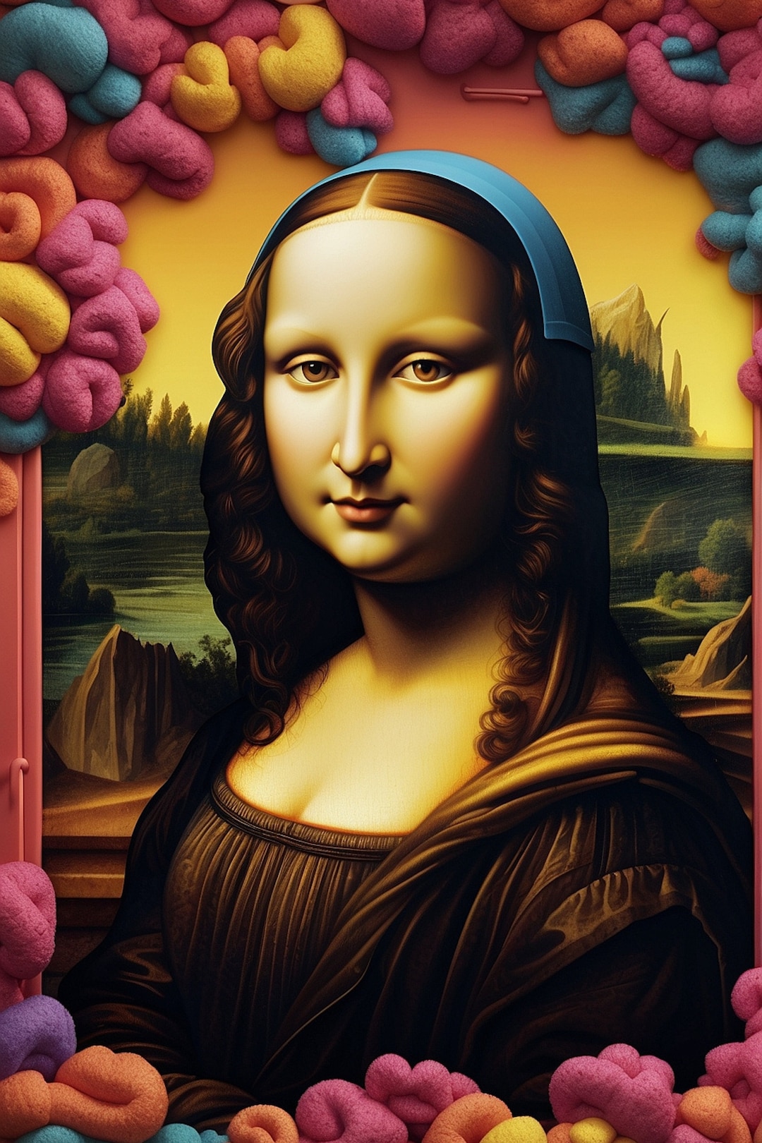 Originality of Mona Lisa, Intriguing Facial Expression,creative Mona ...