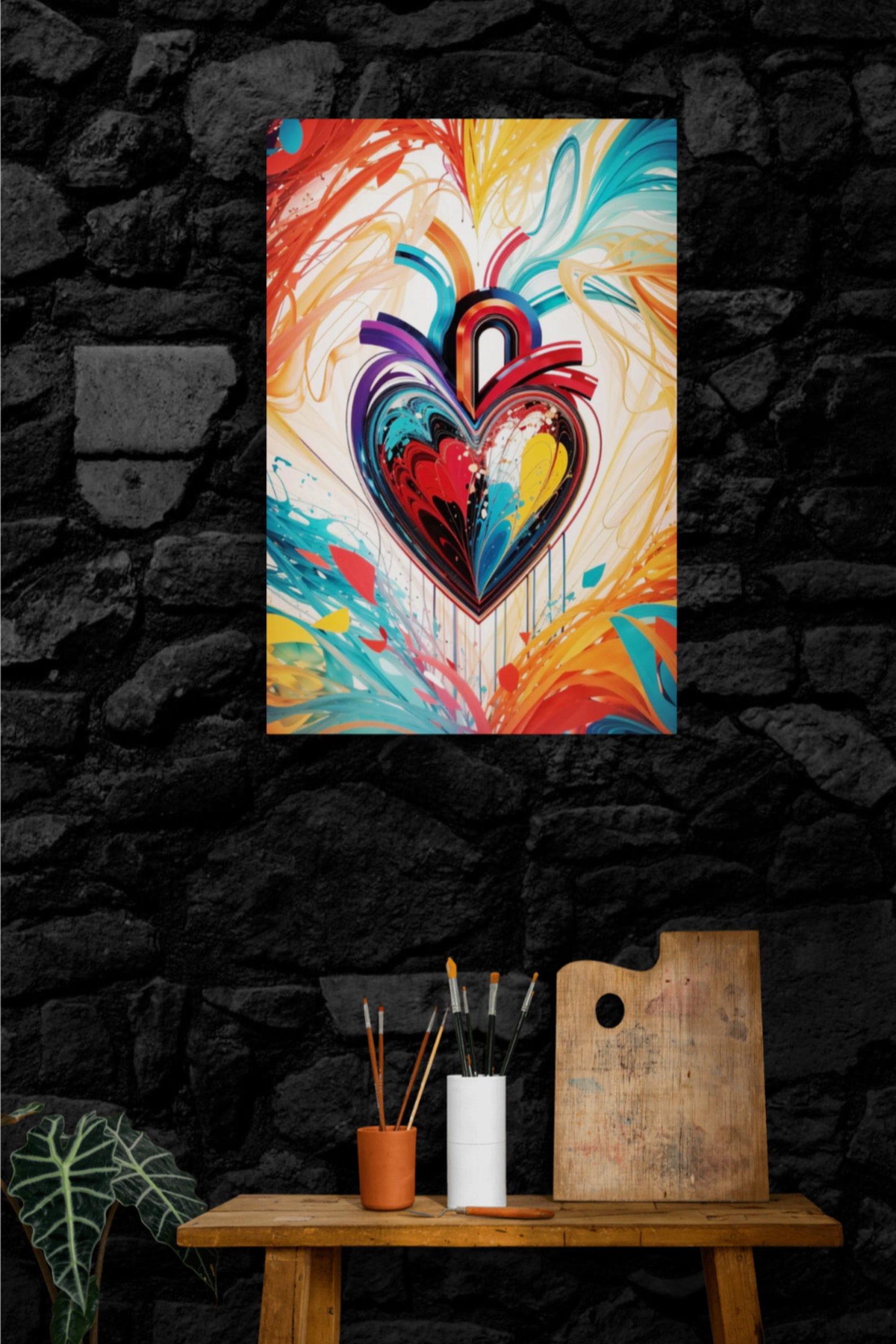 Heart Passion,heart Emotion,romanticism,expessionism,beautiful Typography,innovative Visual ...