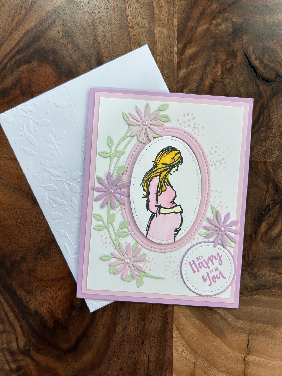 Pregnancy Congratulations Card, Baby Shower Card for Mom-to-be ...