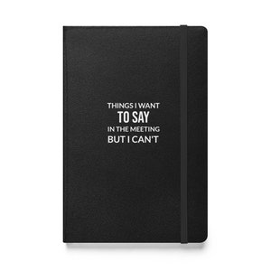 Hilarious Office Meeting Notebook: Witty Notepad for Coworkers & Bosses ...