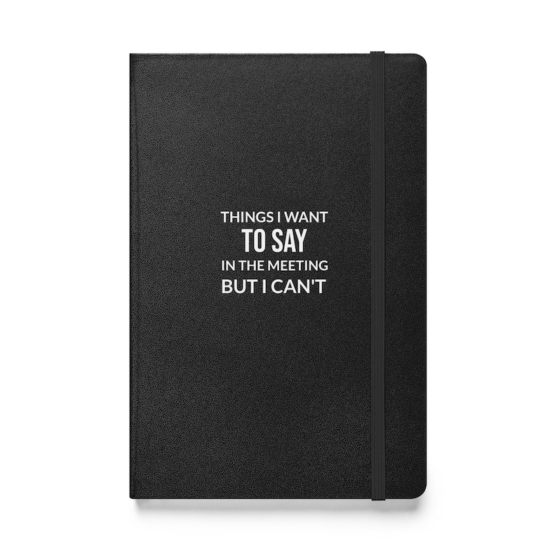 Hilarious Office Meeting Notebook: Witty Notepad for Coworkers & Bosses ...