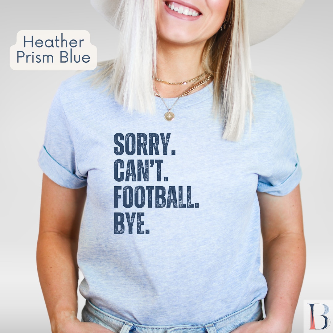 Funny Football Shirt Game Day Attire for Football Fans Sports Humor Tee ...