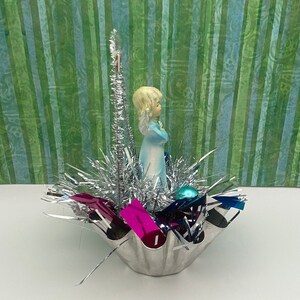 Vintage Angel in Tart Tin for Tier Tray-tabletop-shelf /christmas Angel ...