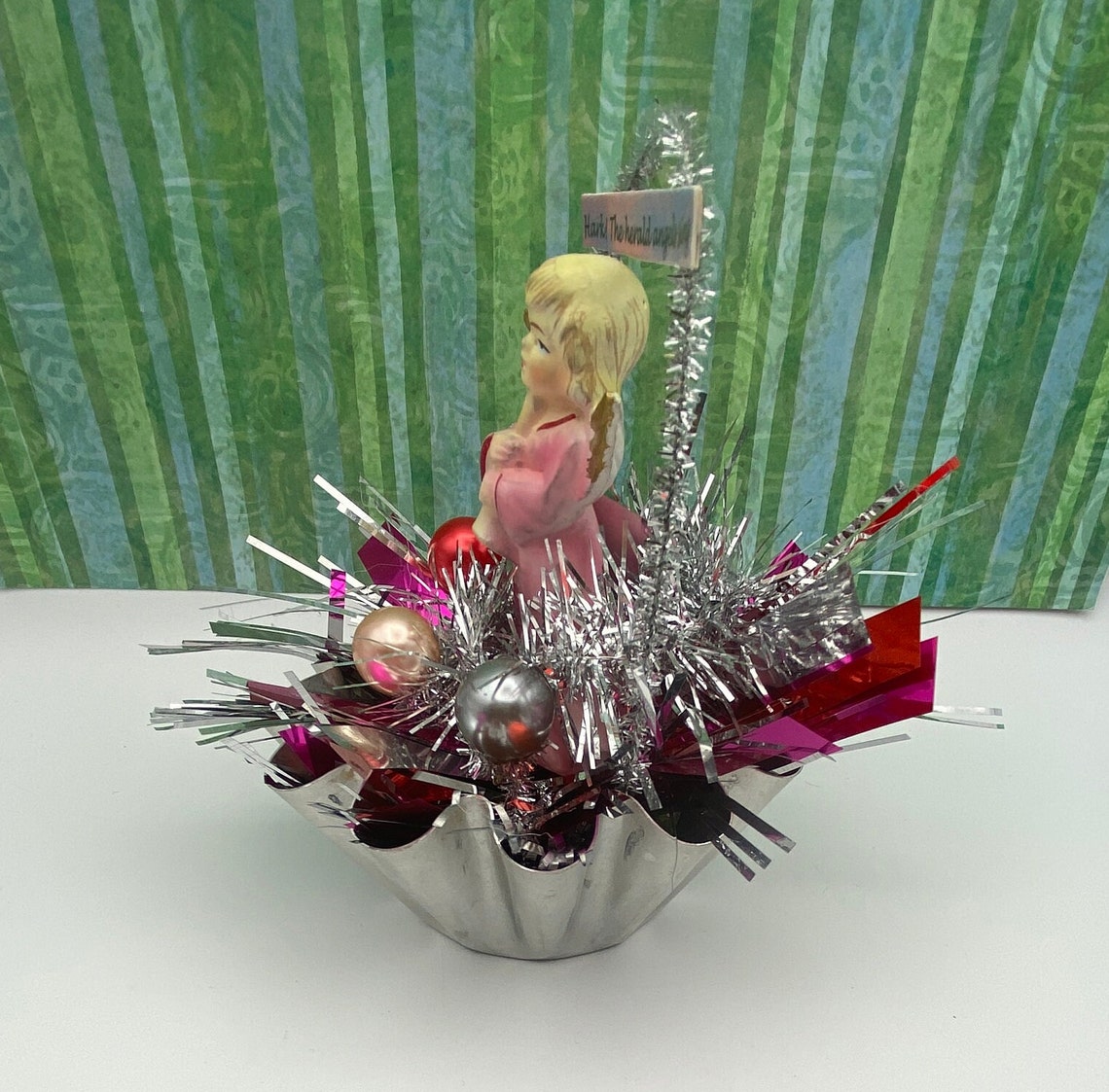 Christmas Angel Tart Tin for Tiered Tray-tabletop-shelf/christmas Angel ...