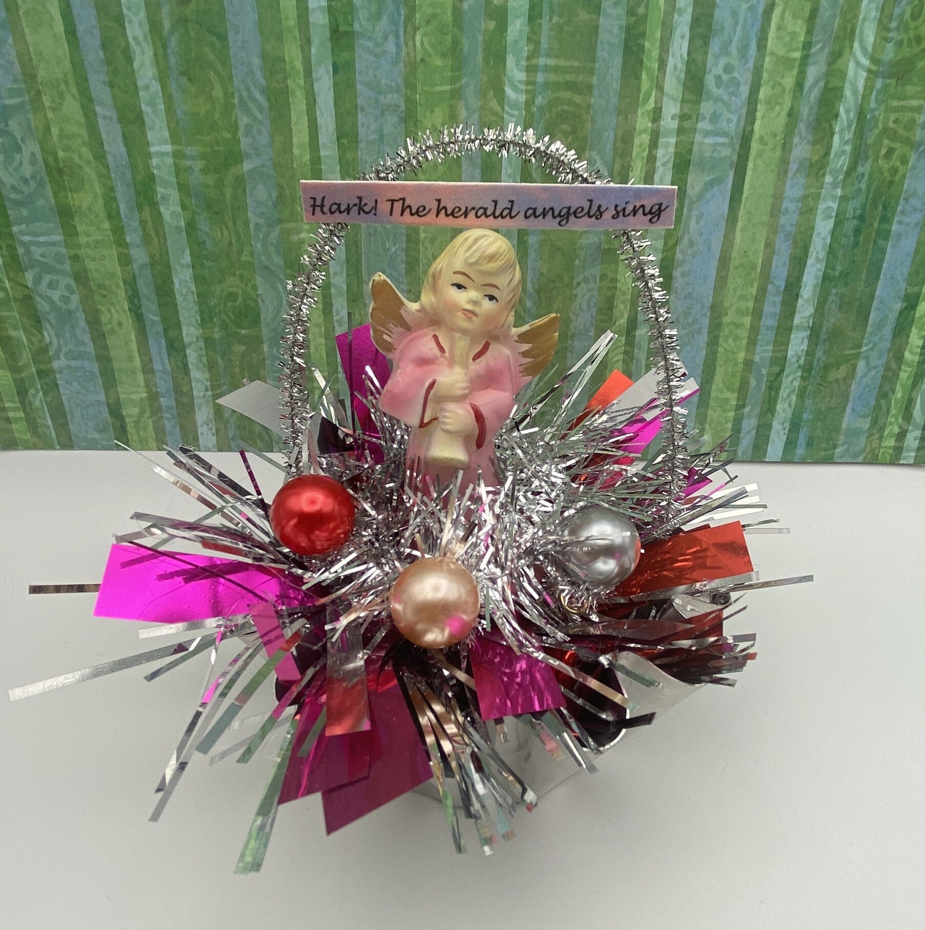 Christmas Angel Tart Tin for Tiered Tray-tabletop-shelf/christmas Angel ...