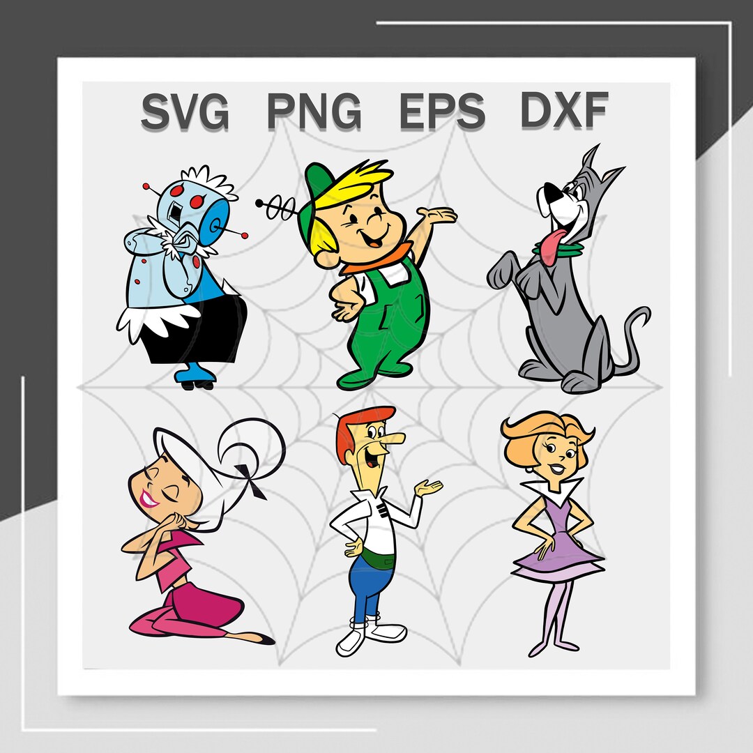 Bundle Layered Svg the Jetsons Svg Children Svg Digital - Etsy