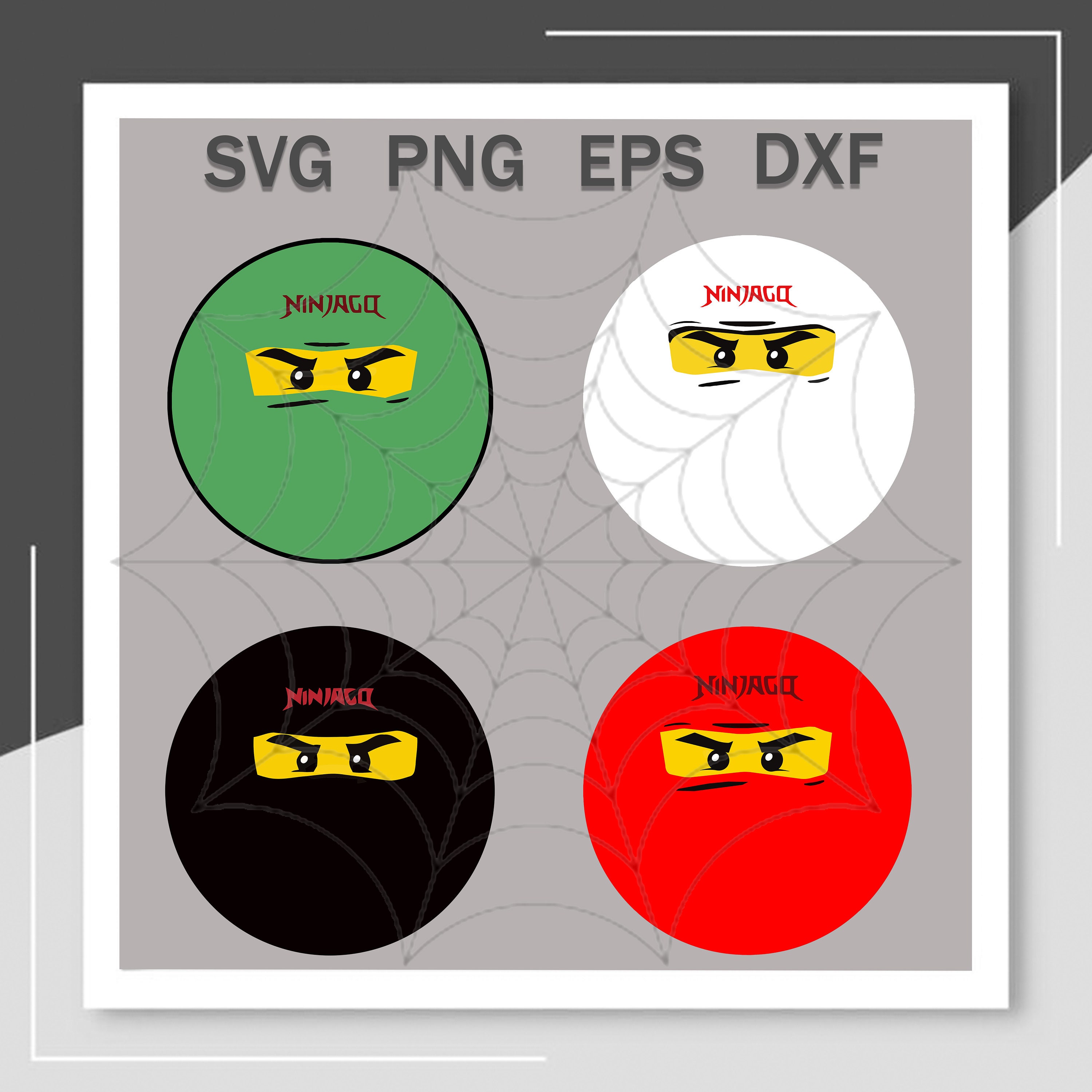 Lego Ninjago Face Template