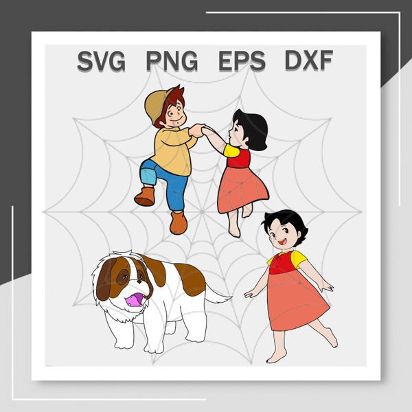 Heidi Clipart - Etsy