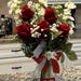 Personalized Floral Initial Rose Arrangement - Etsy
