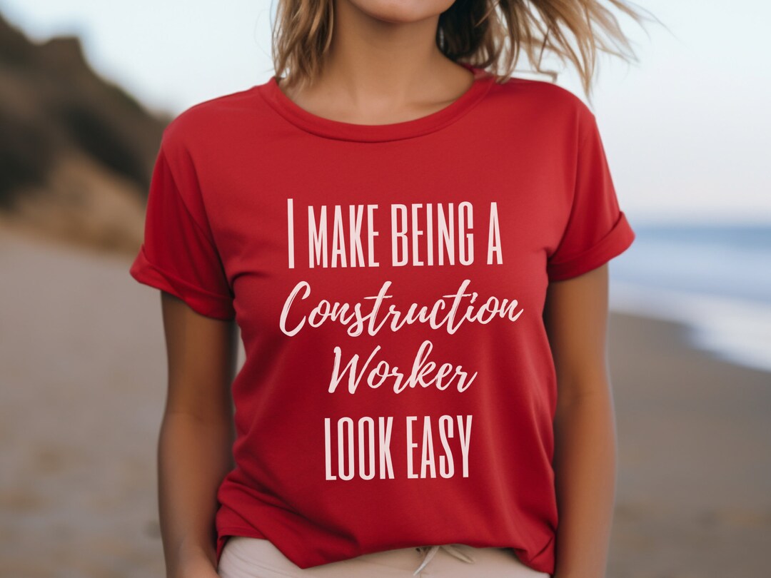 Construction Worker Shirt, Construction Worker Gift, Trade School ...